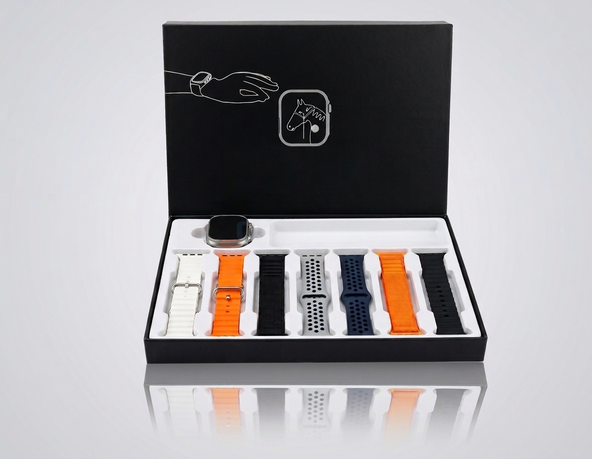 iMounra 2 BIG 2.01 Ultra Smartwatch With 7-in-1 Strap Bundle – My Store